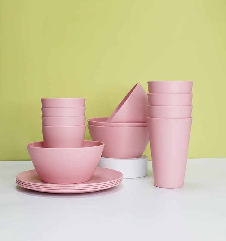 Eco Friendly Solid Colored Reusable Recycled Plastic RPET Modern ...